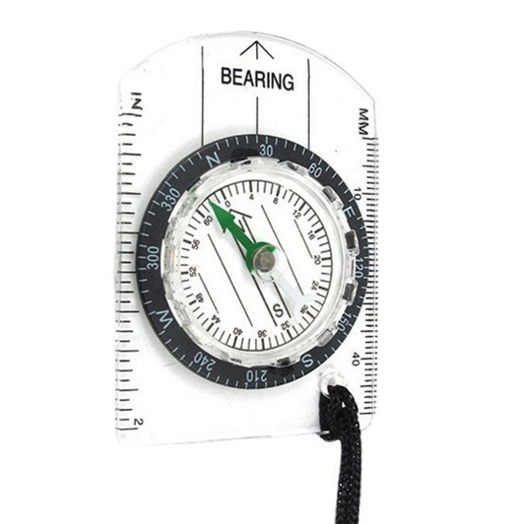 Облегченные водоустойчивые компасы с легким для чтения масштабом топографической карты