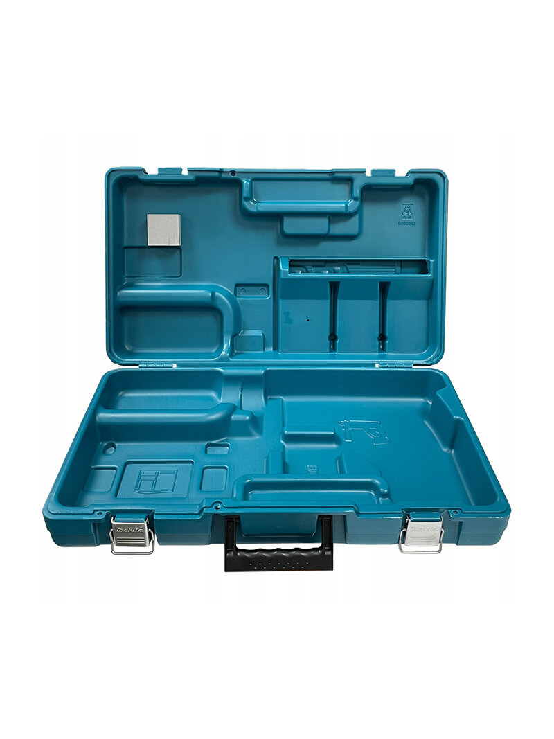 Кейс для перфораторов Makita DHR202, BHR202, пластик, металлический замок, цвет зеленый