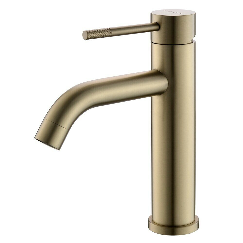 Смеситель для раковины Voda Vessel золото однорычажный (VSL26MG)