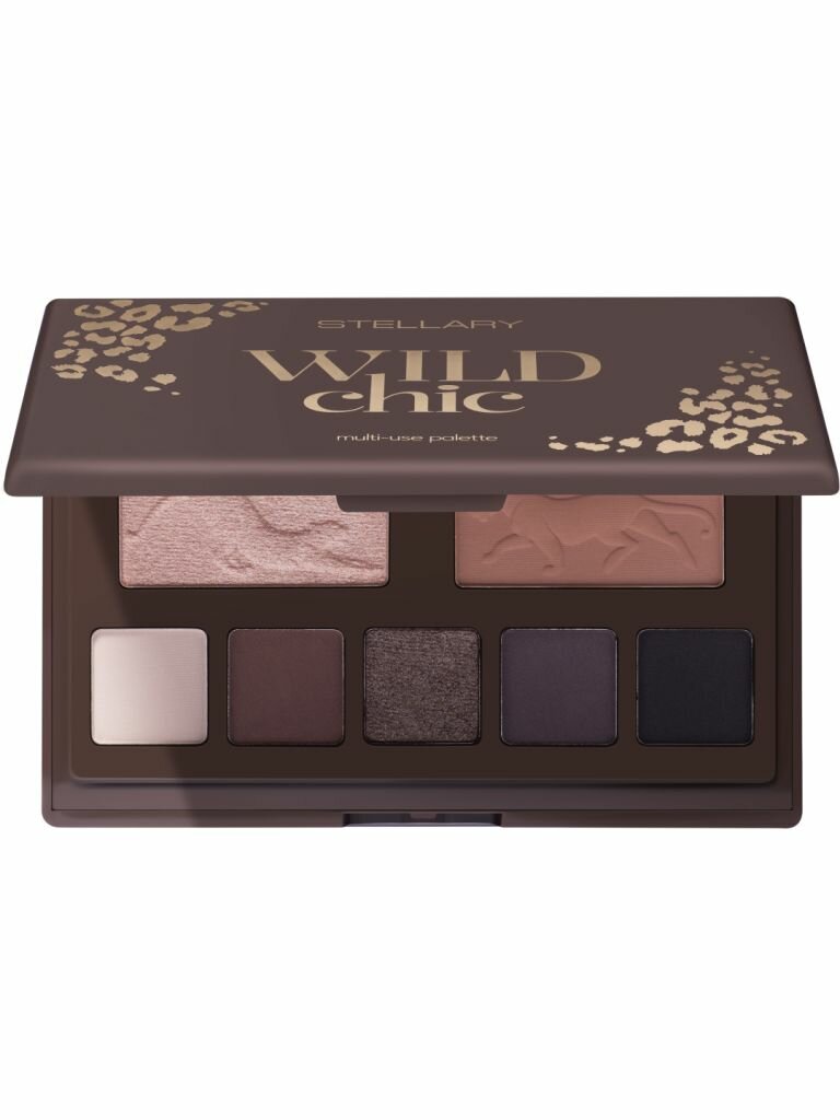 Палетка для лица и глаз Stellary Eye&Face palette Wild Chic collection мультифункциональная тон 01, 12,2 г