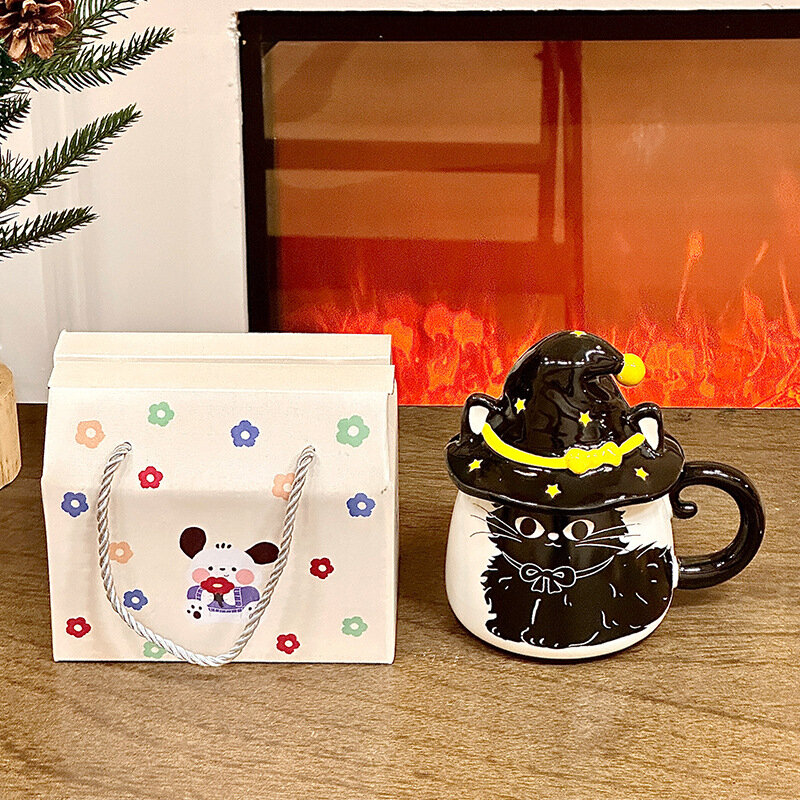 Подарок на день рождения для девочек, практичный небольшой презент, высокая эстетическая ценность, милая керамическая кружка, изысканный подарок для лучших подруг.