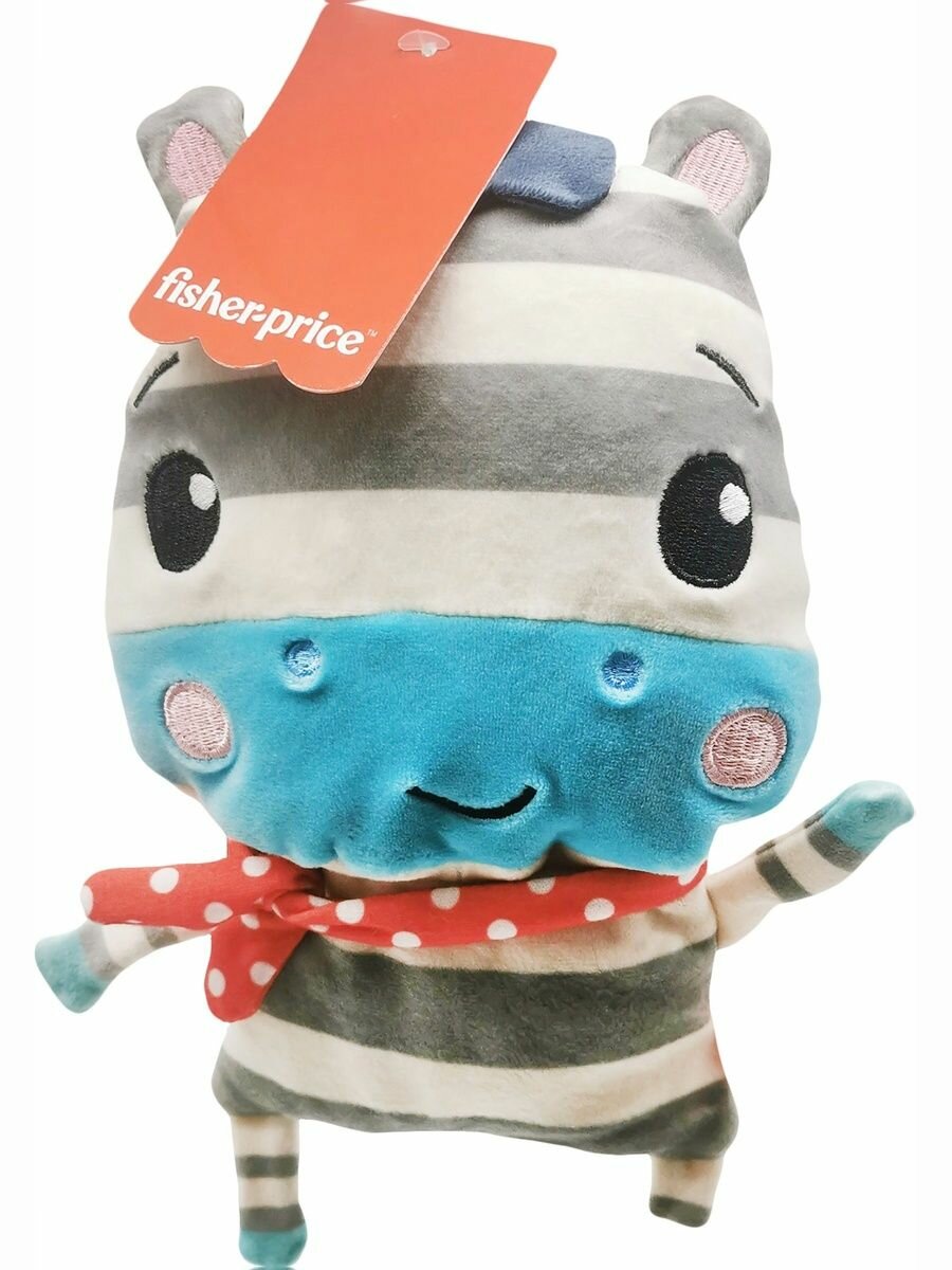 Игрушка мягкая FISHER PRICE Зебра