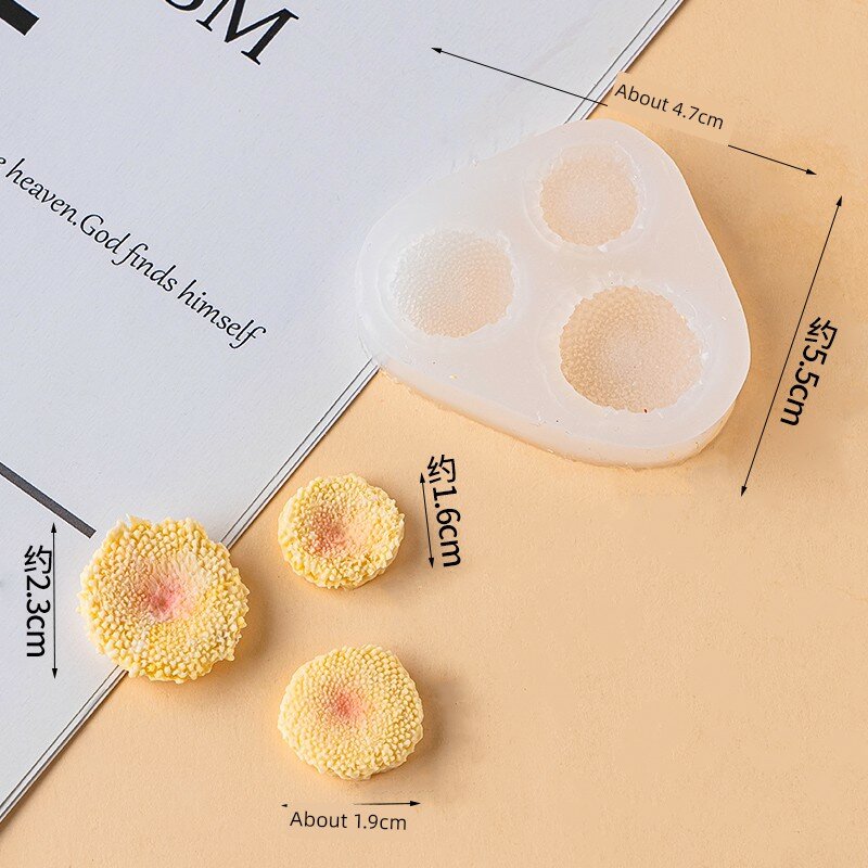 Модная силиконовая форма для выпечки в виде тюльпана, для декора тортов, из фонтанчика или шоколада, в виде лепестков,