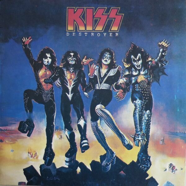 Виниловая пластинка LP Kiss Destroyer mint-mint (редкое состояние)