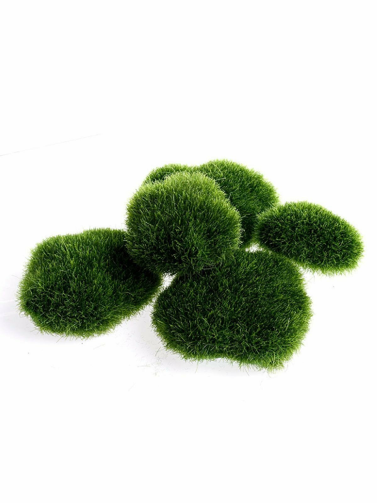 5 упаковок декора из искусственного мха, зеленого мшистого камня, искусственного мха для создания сада