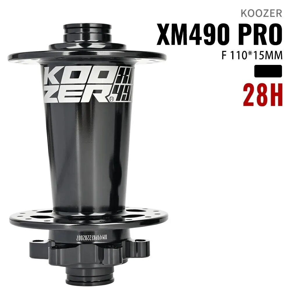 KOOZER XM490 PRO BOOST втулка для горного велосипеда, стальной вал, герметичные подшипники, 148x12 мм, 110x15 мм