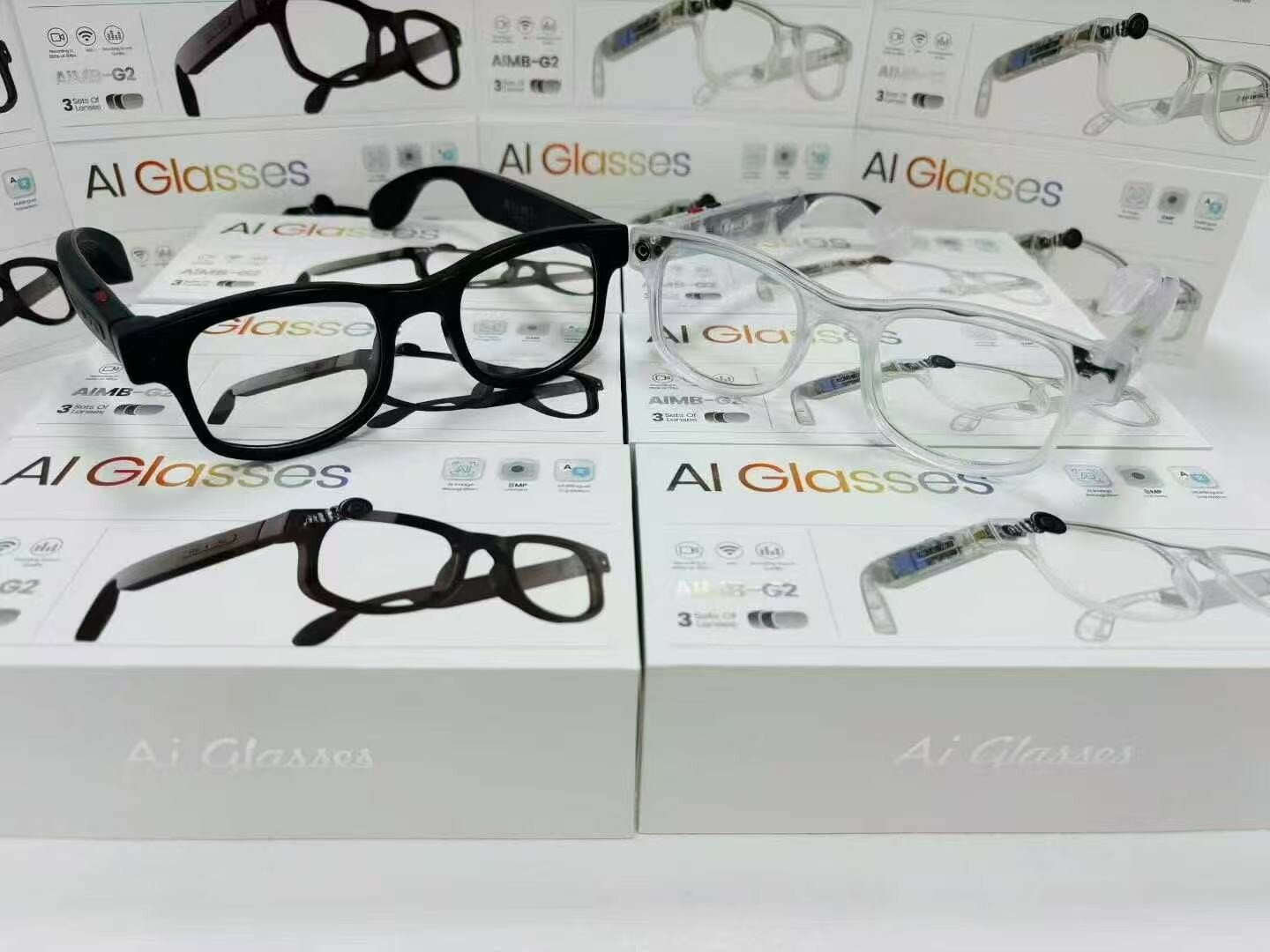 2025 Умные очки 800W пиксель AI камера для съемки HD фото видео голосовые вызовы очки с переводом