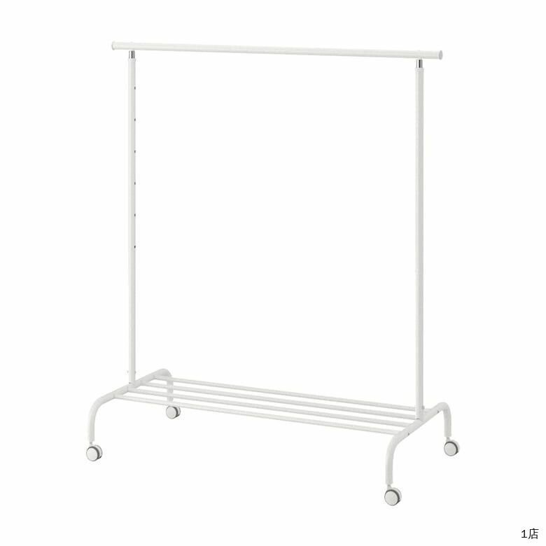 RIGGA ригга Напольная вешалка, белая икеа