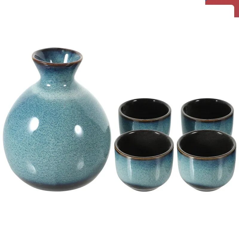 Кувшин, бокал для вина, чайник для сакэ, ручные стаканы, японский стиль, полезные принадлежности, набор инструментов 11.00X8.50X4.22CM