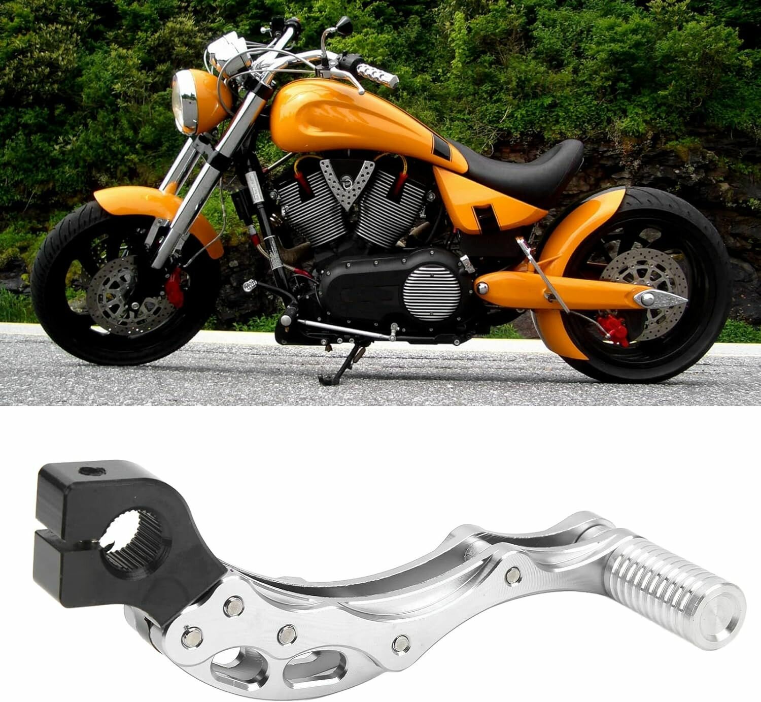 Лапка переключения передач мотоцикла