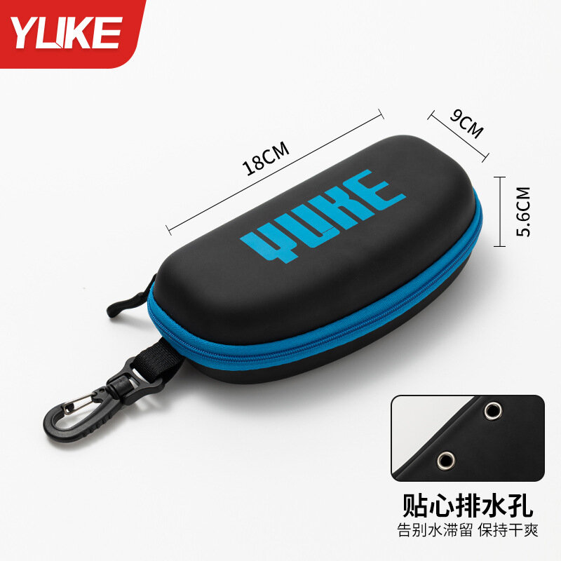 Портативный чехол для плавательных очков, сумка для хранения плавательных очков на ходу, защитный чехол для плавательных очков, портативная сумка с крючком
