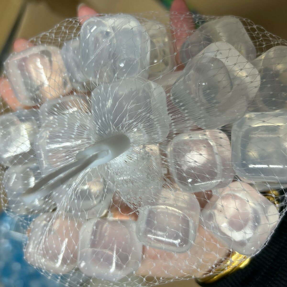 Прямые продажи с завода: 24 многоразовых пластиковых кубиков льда, летние кубики льда, различные формы, для баров и вечеринок