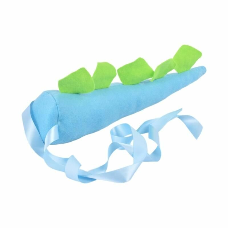 Костюм хвоста дракона для Хэллоуина и детского сада, Светло- голубое озеро - S