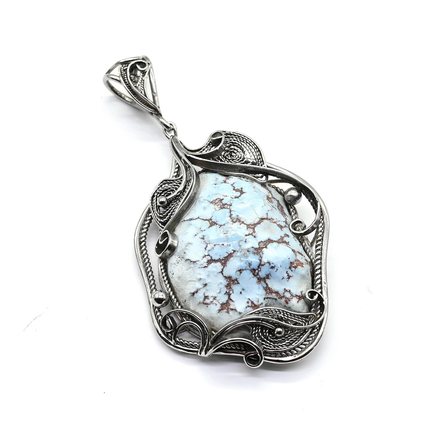 Подвеска, бирюза