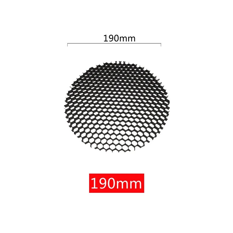 Алюминиевый антибликовый фильтр для точечного светильника khelse Dia190mm