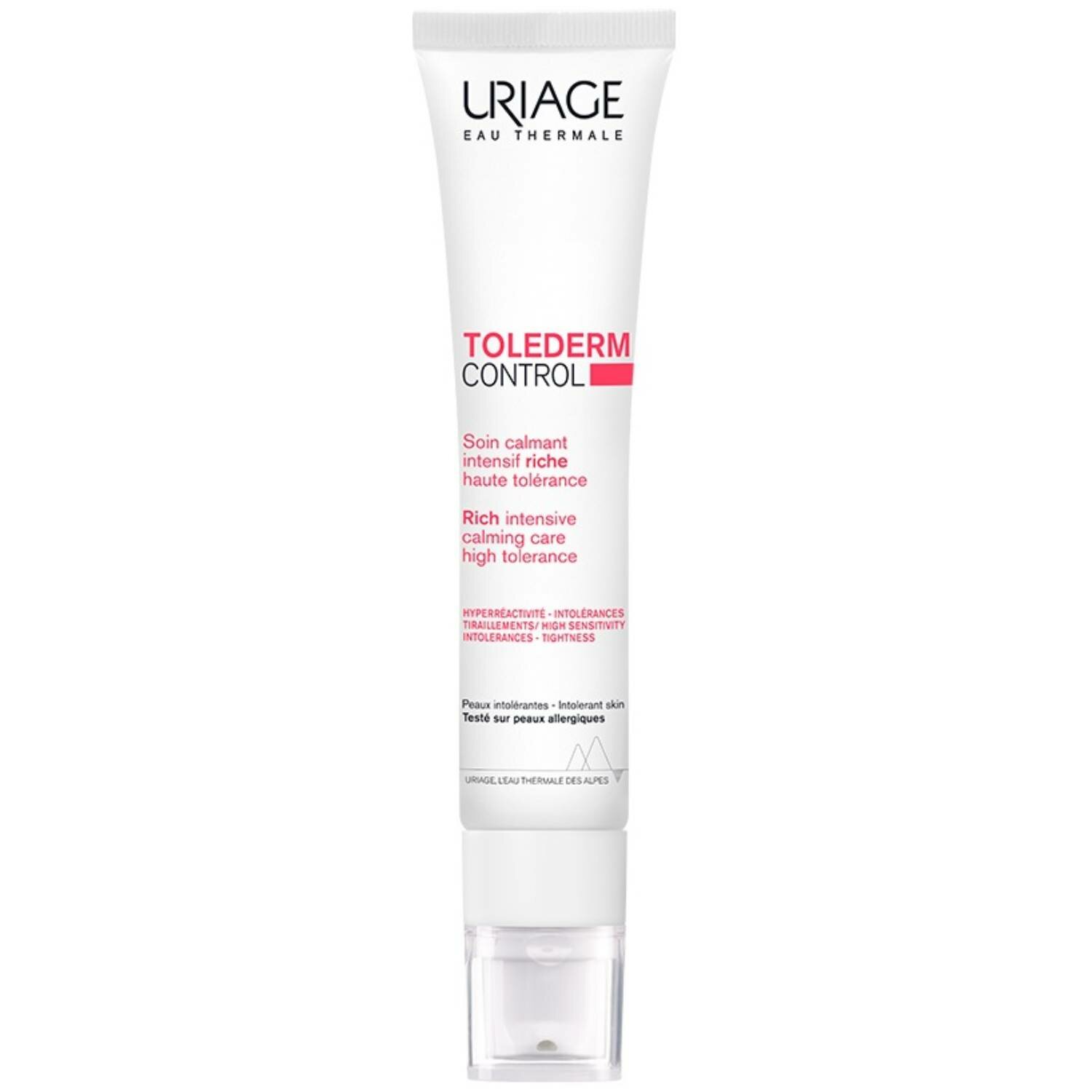 Крем Uriage Tolederm, успокаивающий, для чувствительной кожи, 40мл