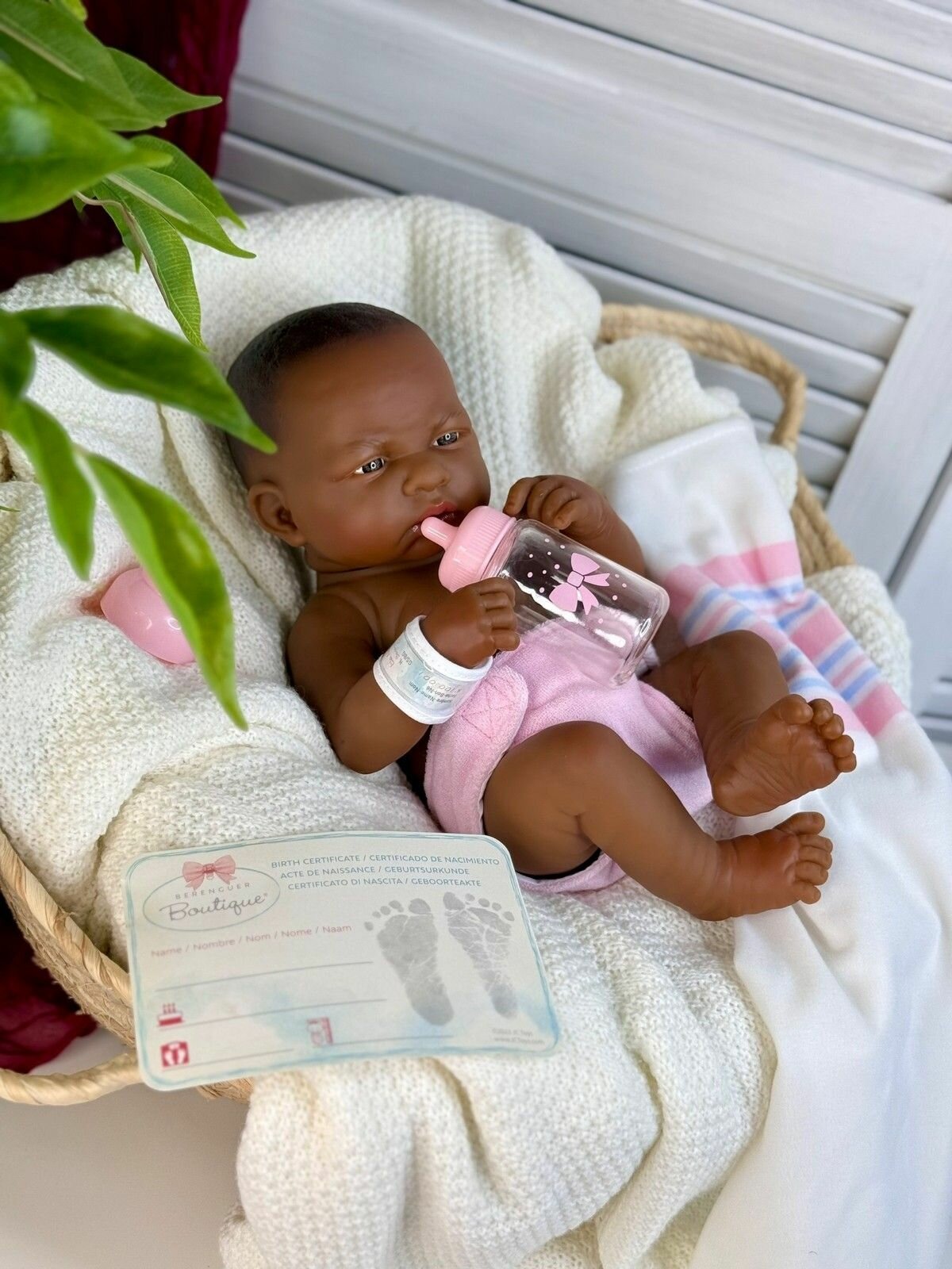 Кукла BERENGUER виниловая 36 см Newborn