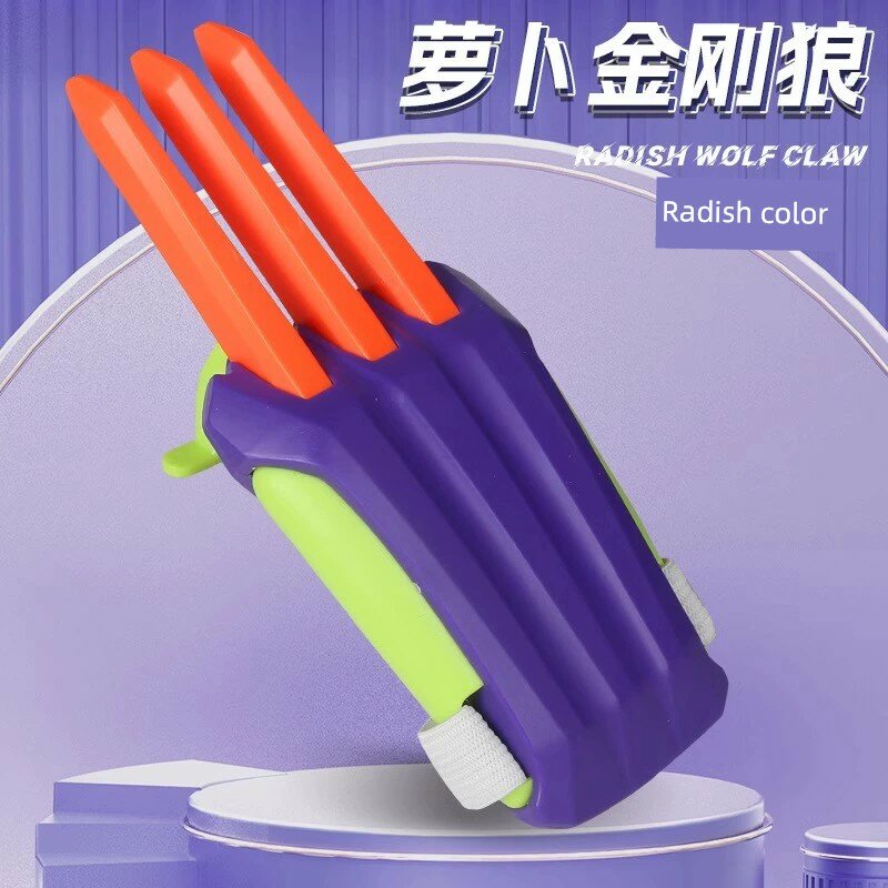 Новинка 2025: Модный нож-морковка «Коготь Вулвина» — высокотехнологичный гаджет для снятия стресса для мальчиков старше