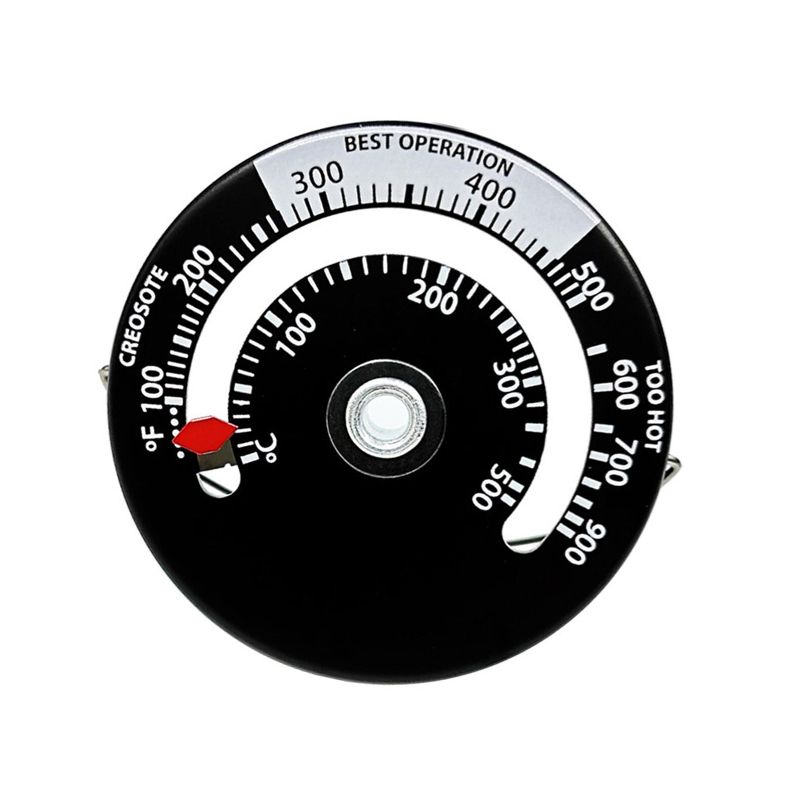 Магнитный термометр для дровяной печи, вентилятор для камина с датчиком, бытовой высокочувствительный измеритель температуры для барбекю.