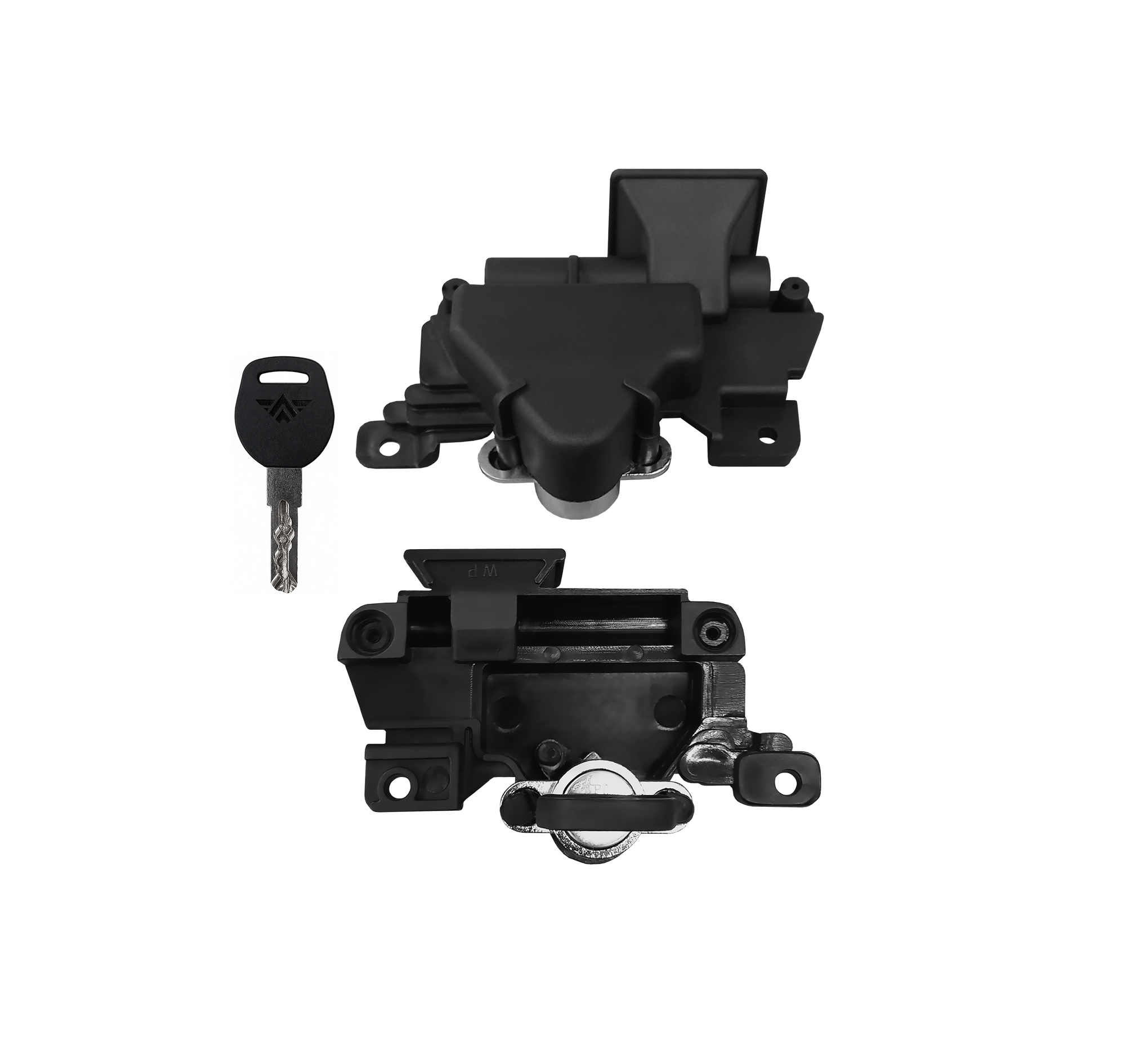 Замок с ключом WP005 для CARCAM ROOF BOX противоугонный, черный