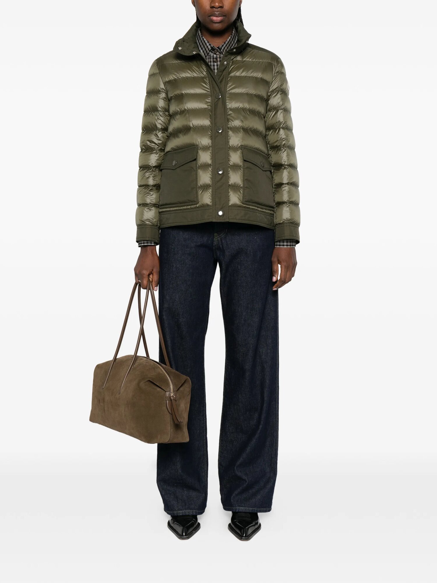 Куртка Moncler Buttoned patch-pocket jacket, размер 46 — фото 1