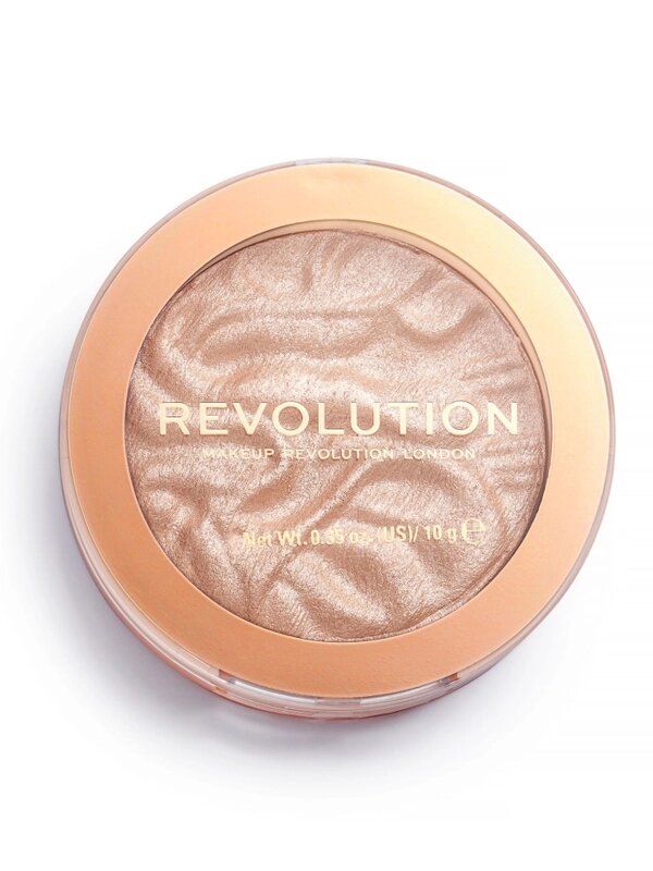Makeup Revolution Хайлайтер для макияжа лица и тела Highlight Reloaded, компактный, сухой