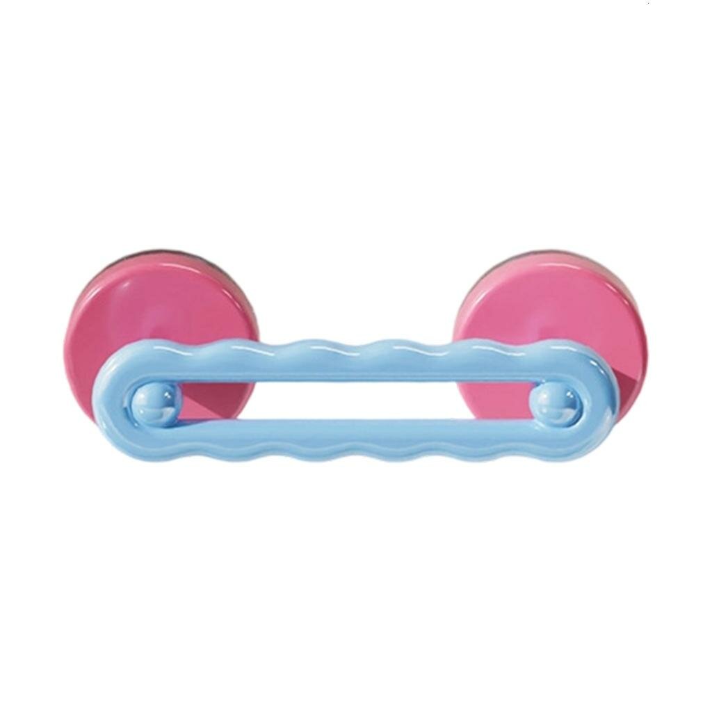 Ручка-держатель для стеклянной двери с присоской, Синий розовый