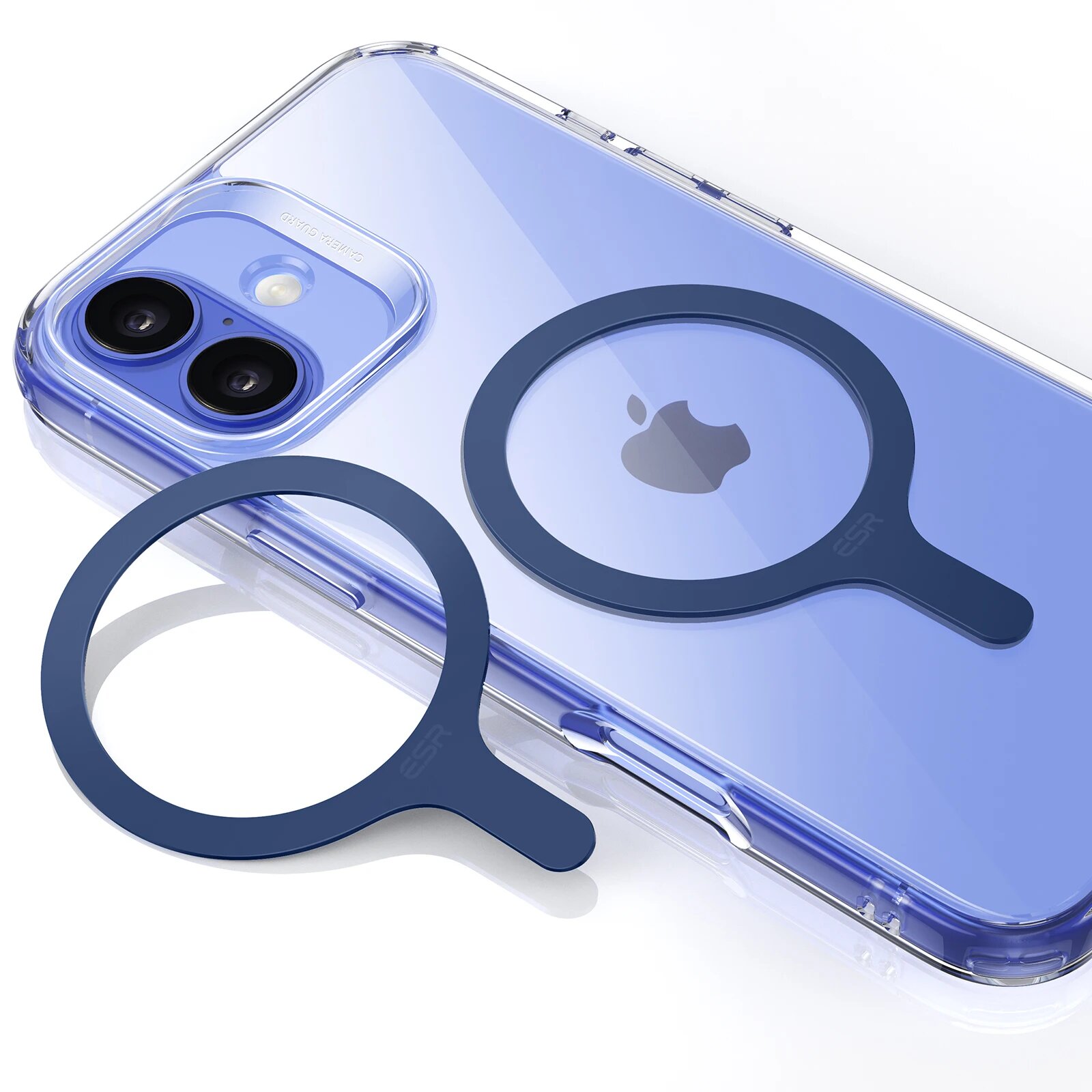 ESR для MagSafe Ring Magnet (HaloLock) Универсальный магнитный комплект беспроводного 2PCS Blue
