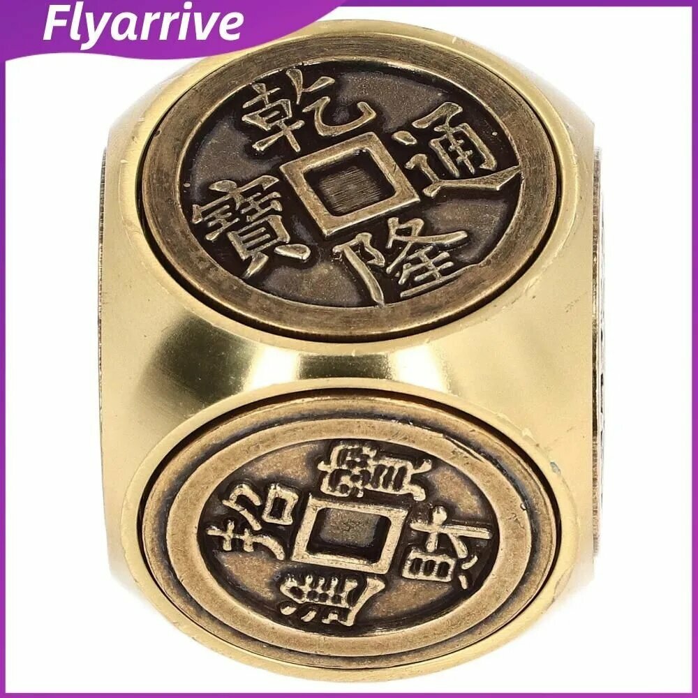 Металлический вращающийся куб, антистрессовая игрушка, для детей и взрослых