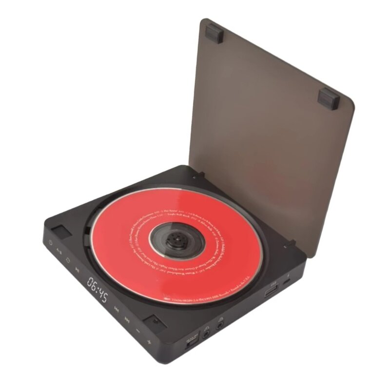 Портативный MP3-плеер С Цифровым Дисплеем Сенсорного управления, Воспроизведение в течение 10 часов, Двойные Выходы Для наушников Для Домашнего Использования В Путешествиях