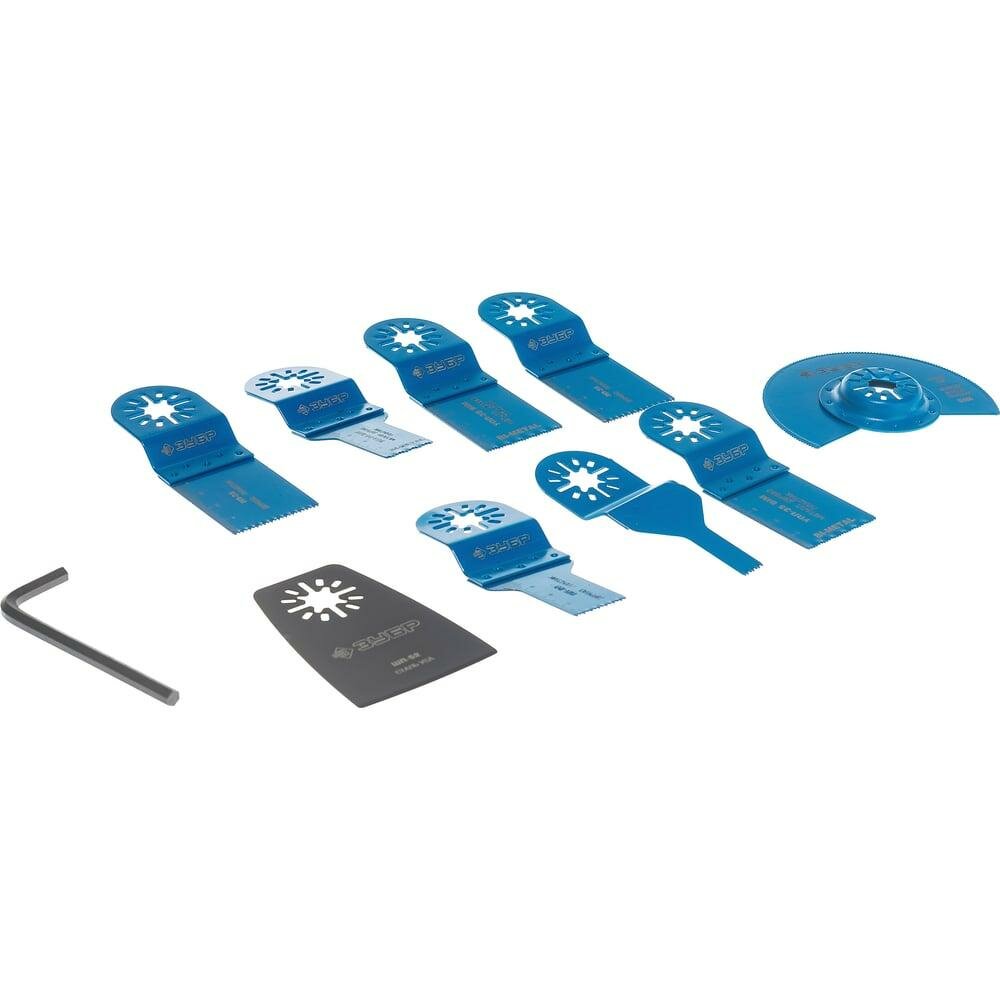 Набор насадок Профессионал НР №9 9 шт для реноватора Зубр 15576