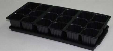 Ящик для рассады 18 ячеек 400х185х50 Универсал