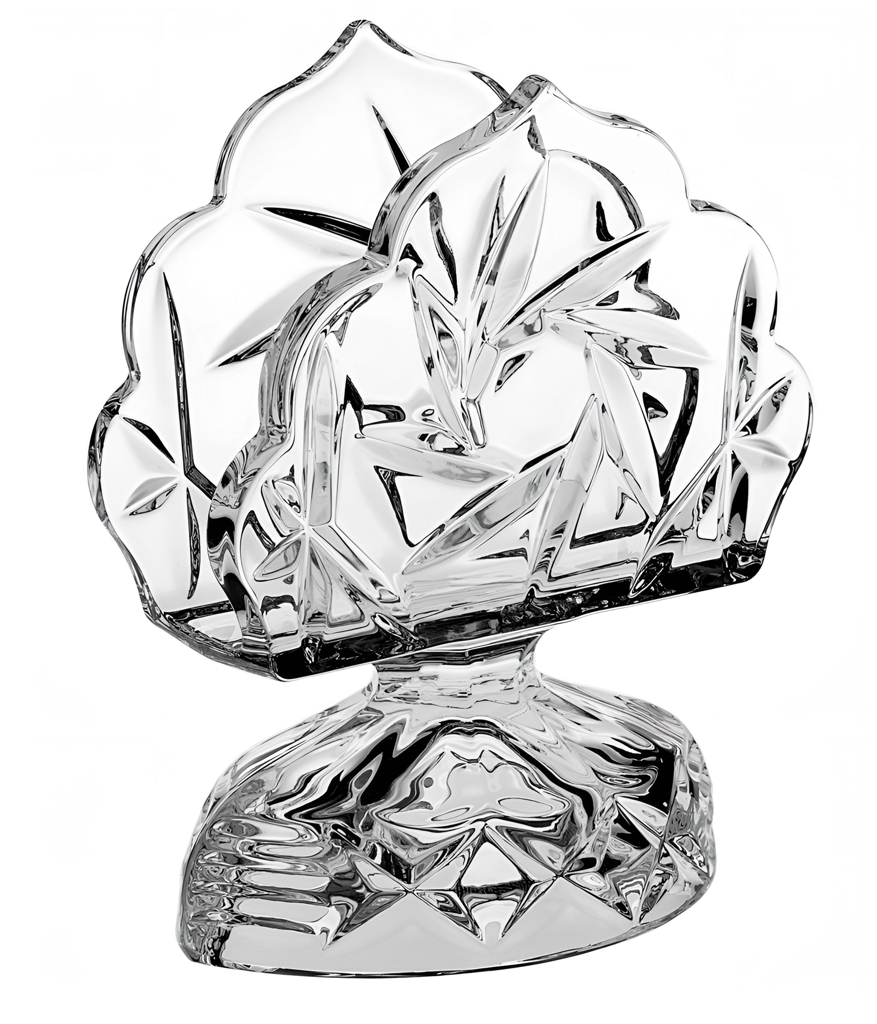 Салфетник на ножке "PINWHEEL", 13 см, хрусталь, Crystal Bohemia/ БПХ183
