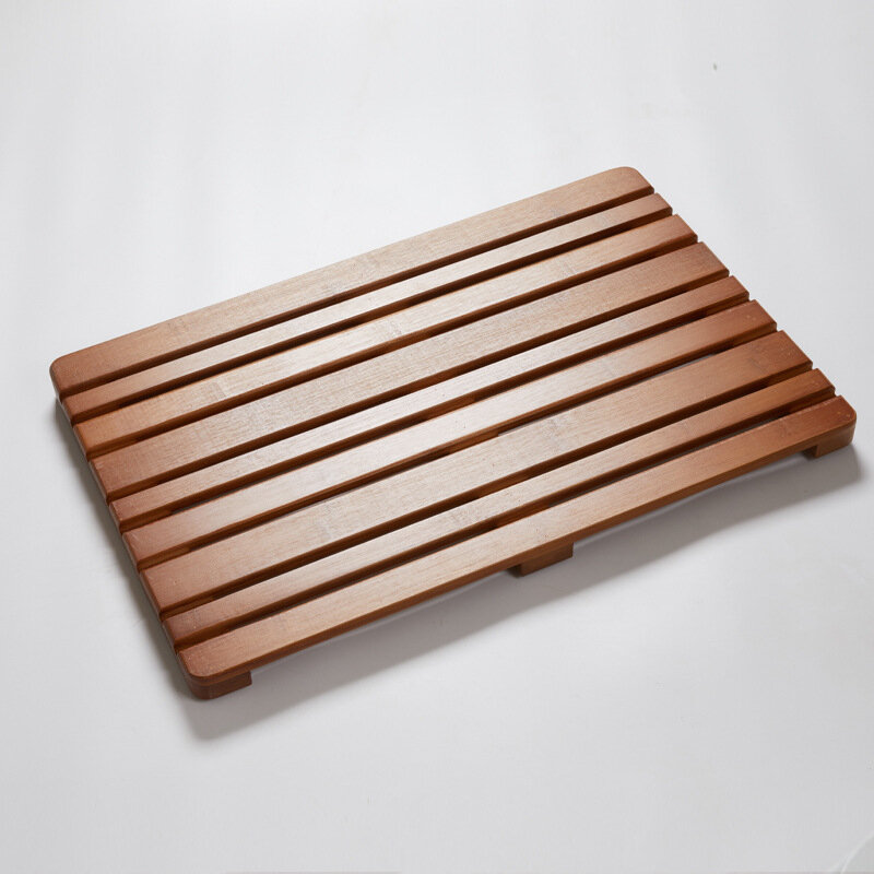 2026 Прямая поставка с завода бамбуковая деревянная ванна для ванной комнаты, гостиничная домашняя ванна, коврик для ванны, ступенька для туалета, экологически чистая, нескользящая