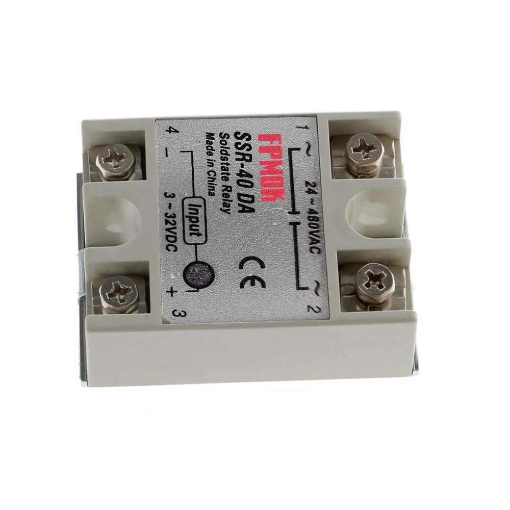24V-380V SSR-40DA 40A 3-32V DC-AC Модуль новый