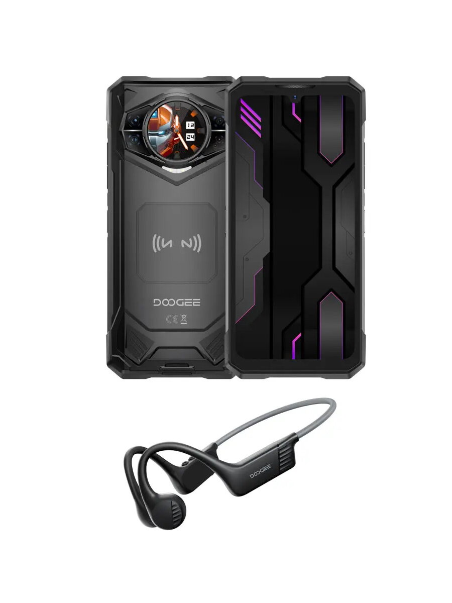 Смартфон Doogee S200X 12/512 Black VIP Edition