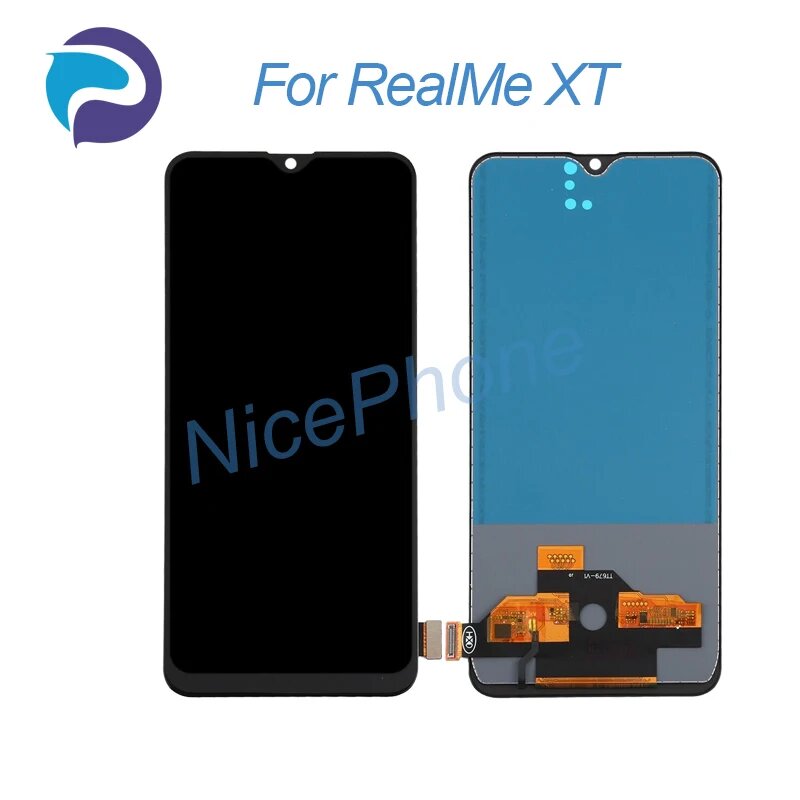 ЖК-экран для RealMe XT + сенсорный дигитайзер 2340*1080 RMX1921 XT ЖК-экран TFT Screen Only