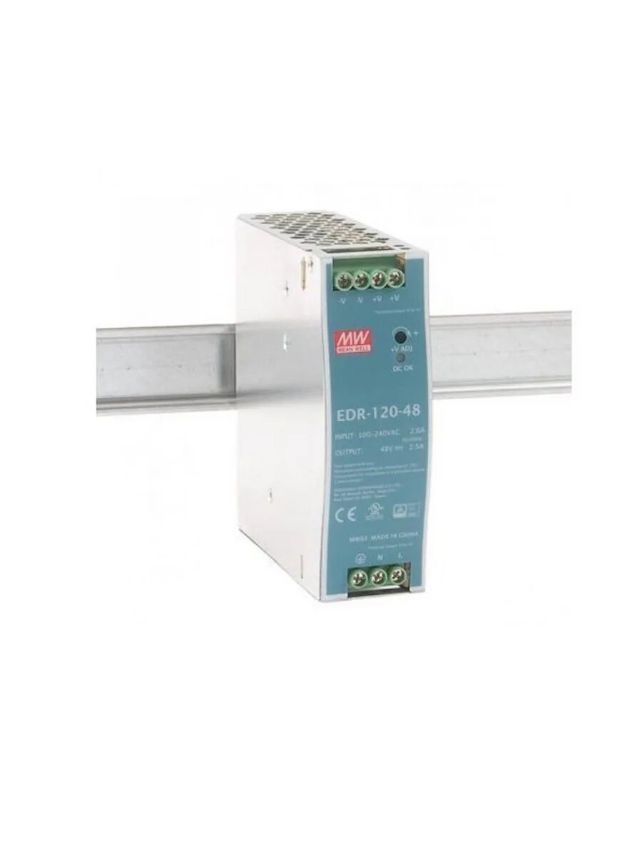 Блок питания БП MW EDR-120-48 120W 48V на дин рейку