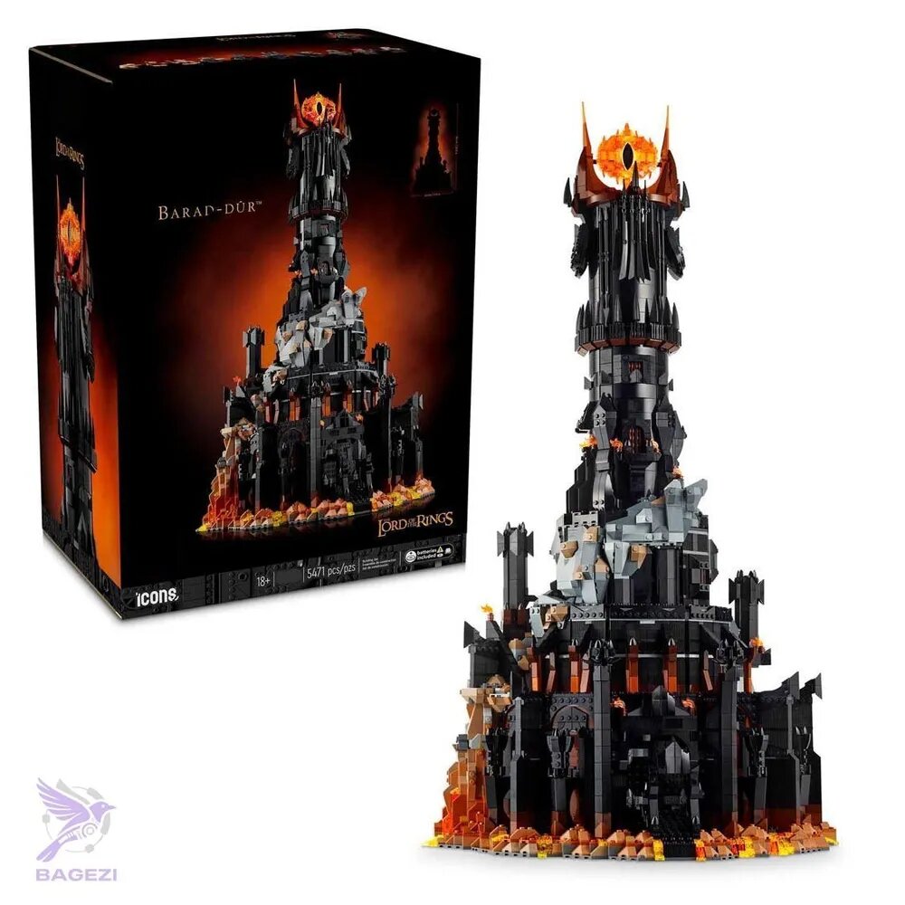 Конструктор Lord Of The Rings 91017 "Барад-дур", 5471 деталь