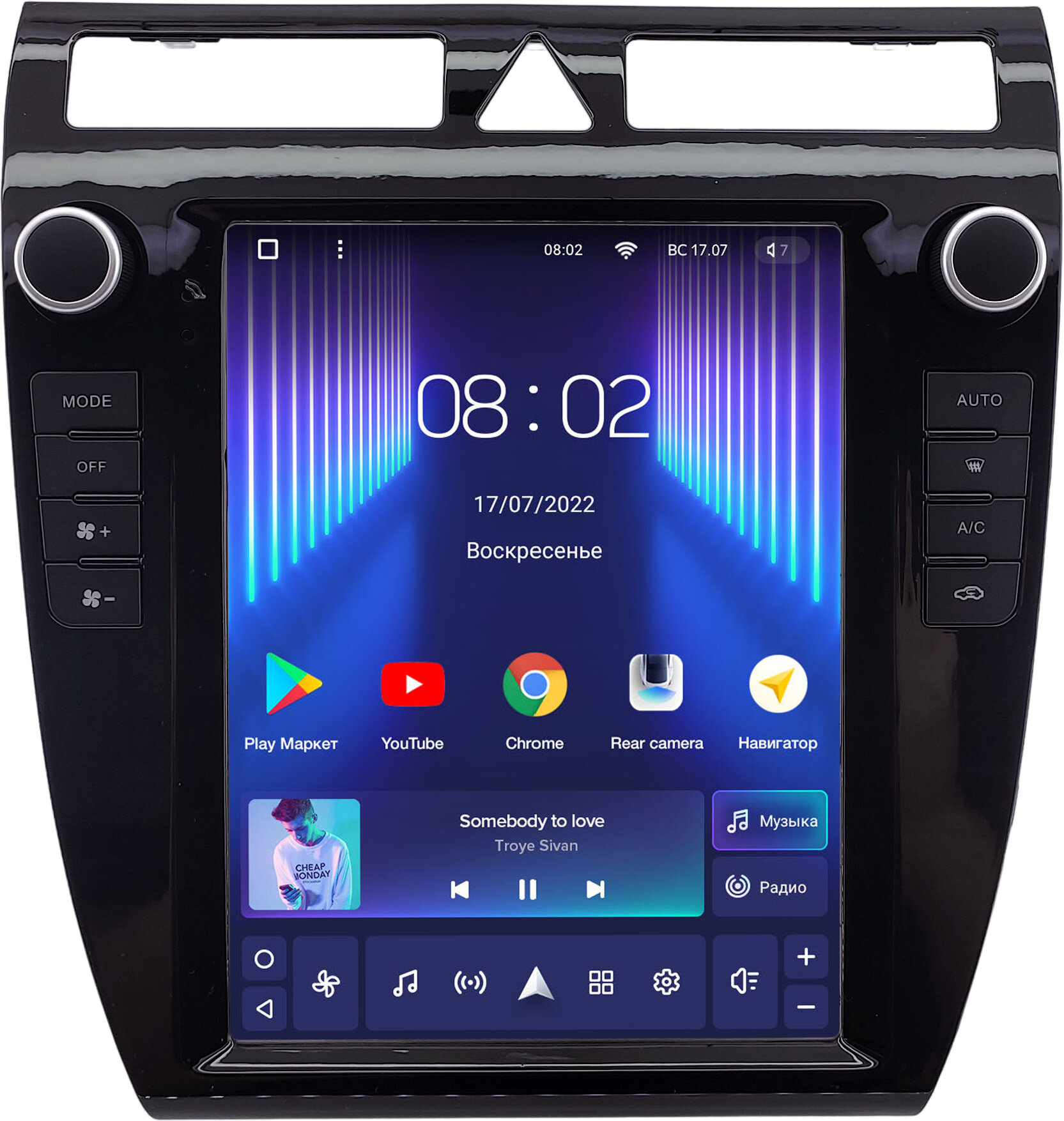 Штатная магнитола Audi A6 (C5), A6 (C5) Allroad, S6 (C5), RS6 (C5) 1997-2006 Teyes TPRO 2 DS (Tesla) 9.7" 4/64 RM-1312-143 Android 10 (4G-SIM, DSP, QL