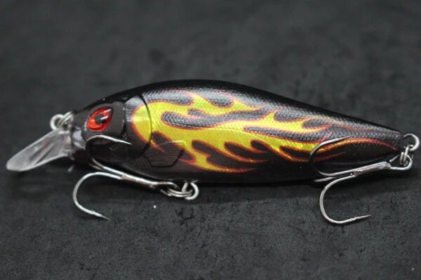 Рыболовная приманка wLure Crankbait 13 г 9 см, средний размер, глубина 1-2 метра, 3D, жесткие яркие глаза, плотный воблер и высокое частотное действие C735