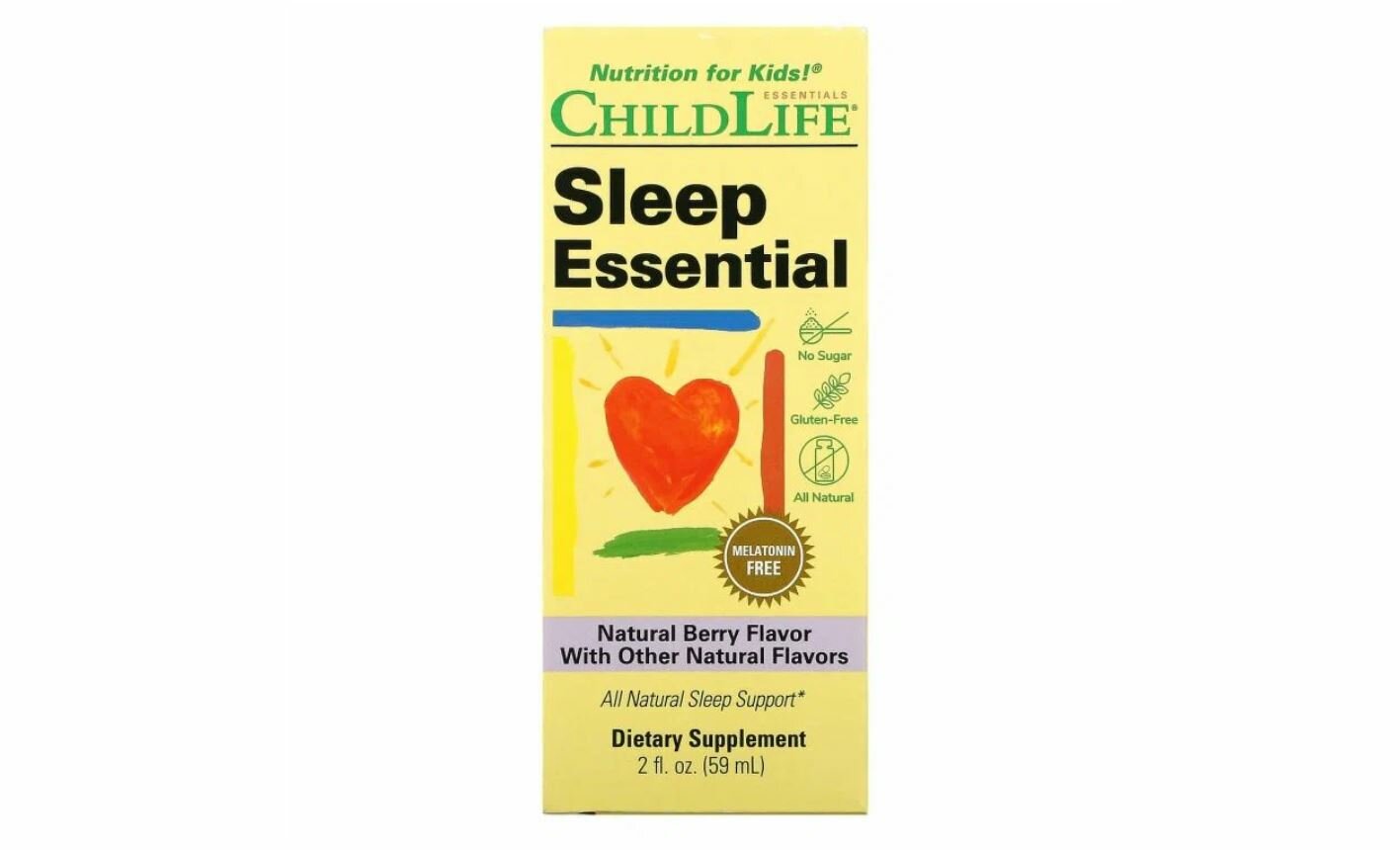 ChildLife Essentials, Sleep Essential, натуральные ягоды, 59 мл