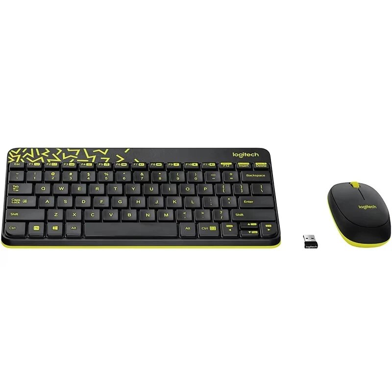 Logitech MK240 Nano беспроводная эргономичная клавиатура и мышь