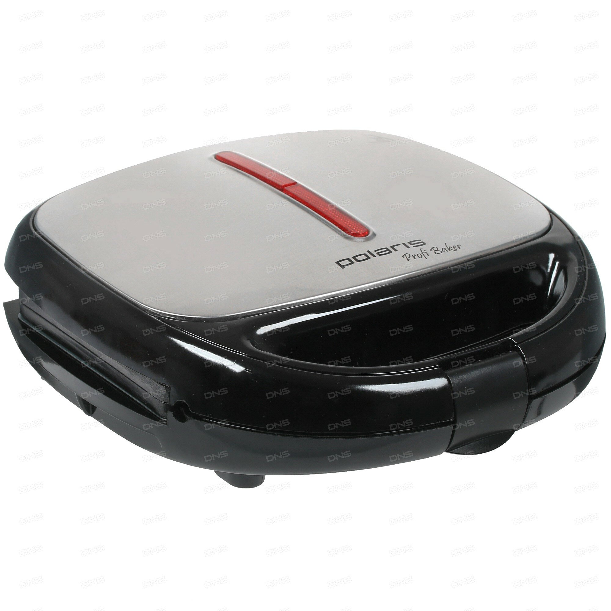 Сэндвичница Polaris PST 0105, металл, пластик, антипригарное покрытие