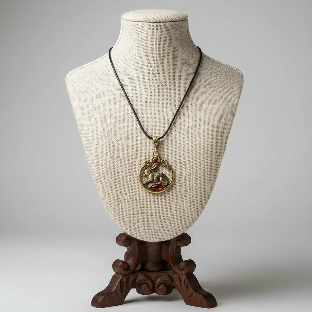 Колье, янтарь