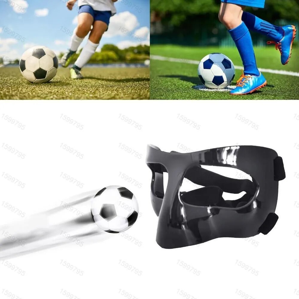 Тренировочная маска для футбола и баскетбола пластиковая взрослая защита