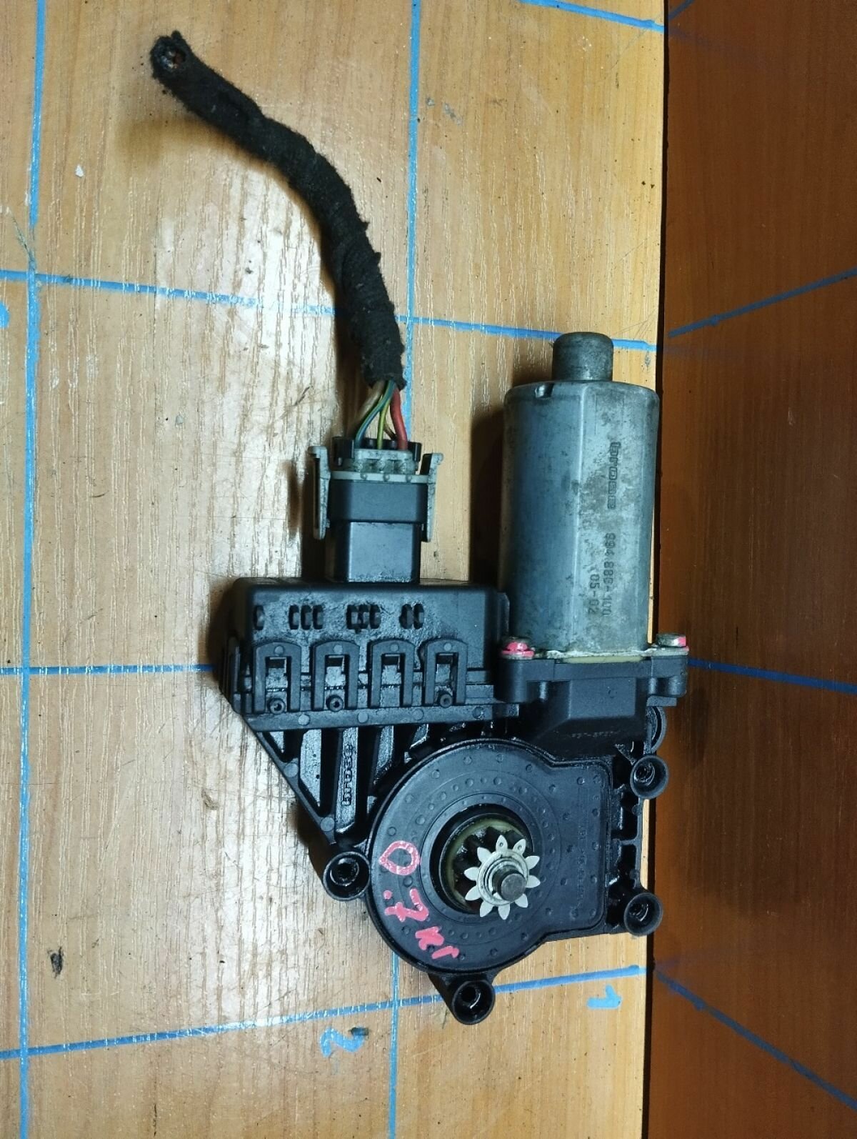 Мотор стеклоподъёмника водительский Шевроле Вива Б/У с пробегом