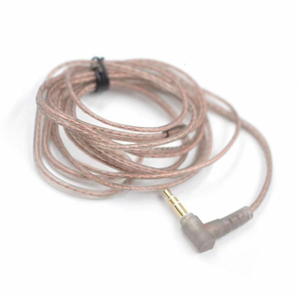 Аксессуары для наушников, KZ высокочистый бескислородный медный двухпараллельный кабель для обновления 0,75 мм позолоченный контактный кабель для наушников-тип C без пшеницы