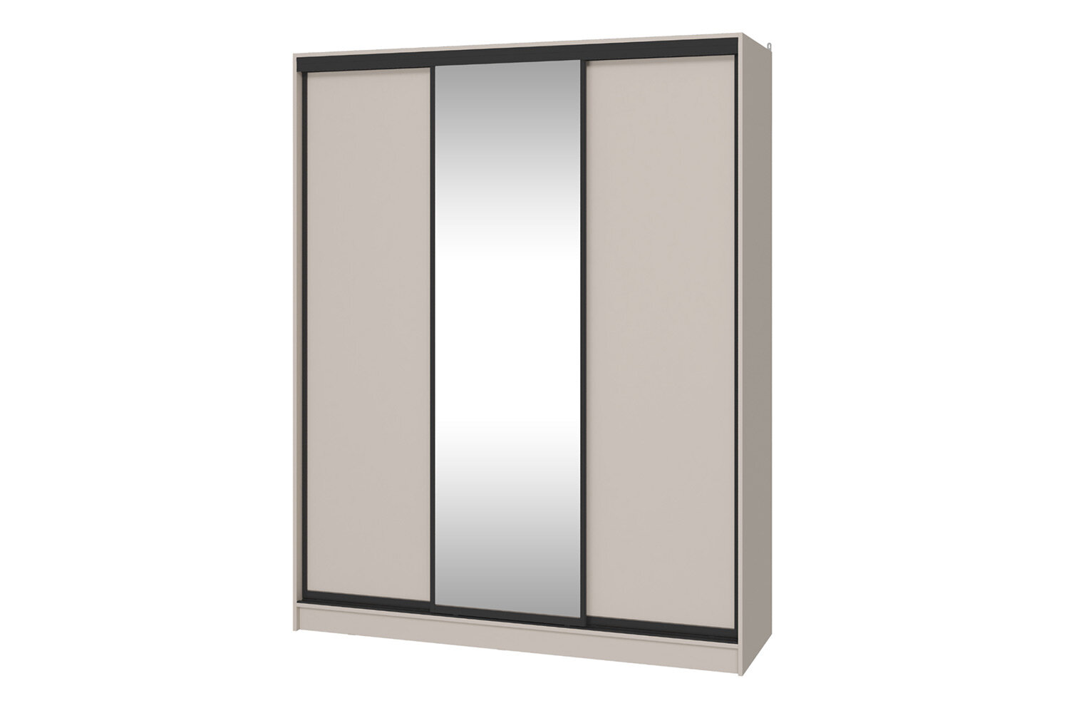 Шкаф-купе Hoff Home, 180х229,5х59,5 см, для одежды, с зеркалом, цвет бежевый