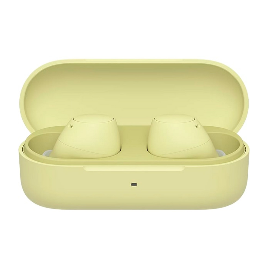 Беспроводные наушники Sony WF-C510, TWS гарнитура, вкладыши, желтые
